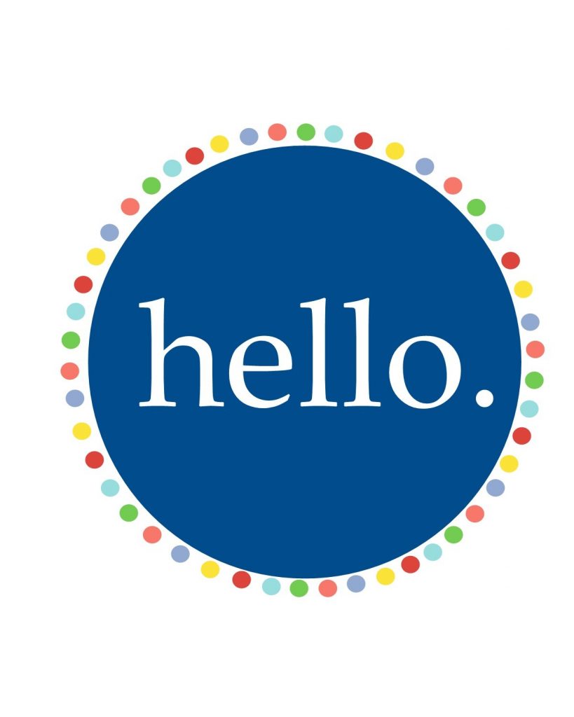 hello logo - Kathleen Seaman